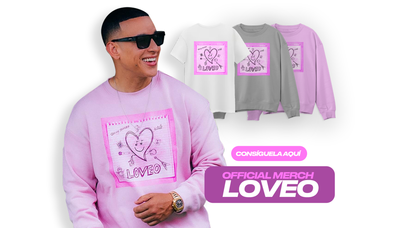 Daddy Yankee – LOVEO merch
